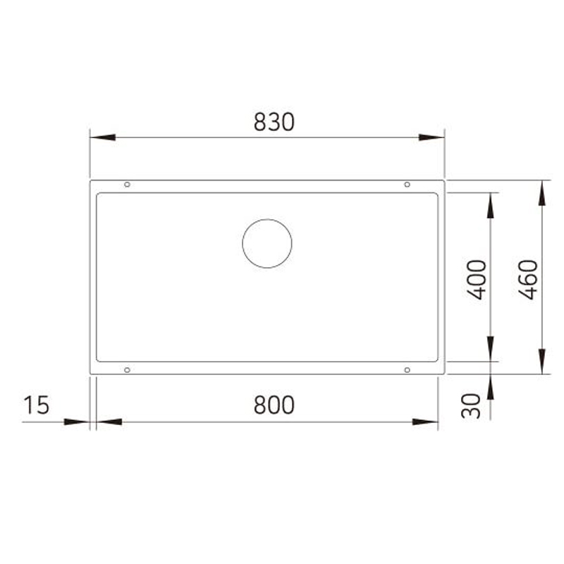 SUBLINE 800-U – 백조씽크 – baekjosink